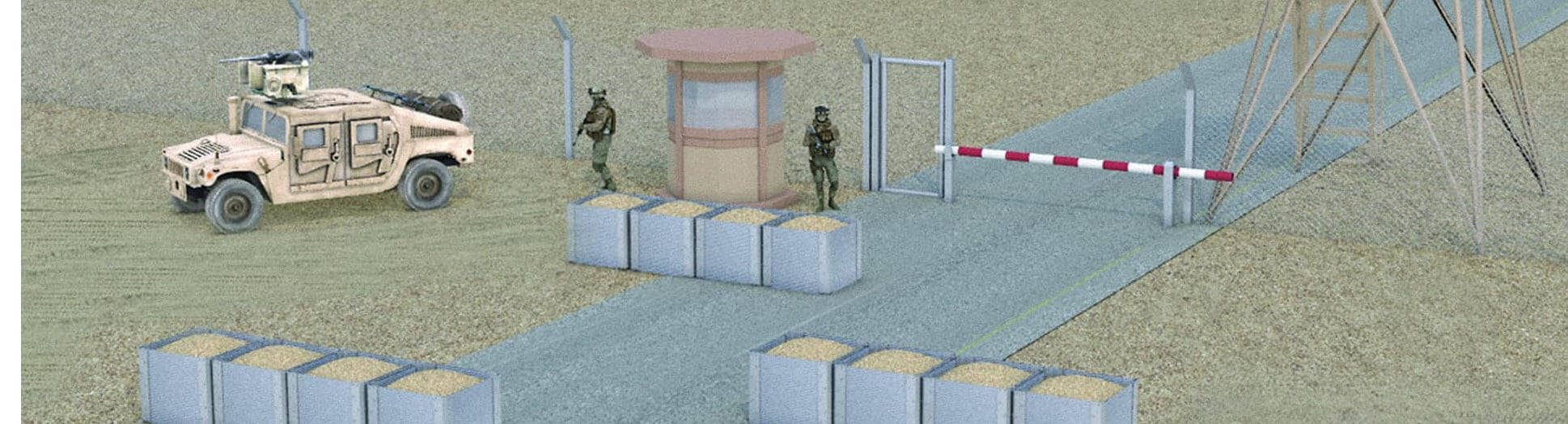 Guard posts | Security guard shacks and booths - Mifram Security